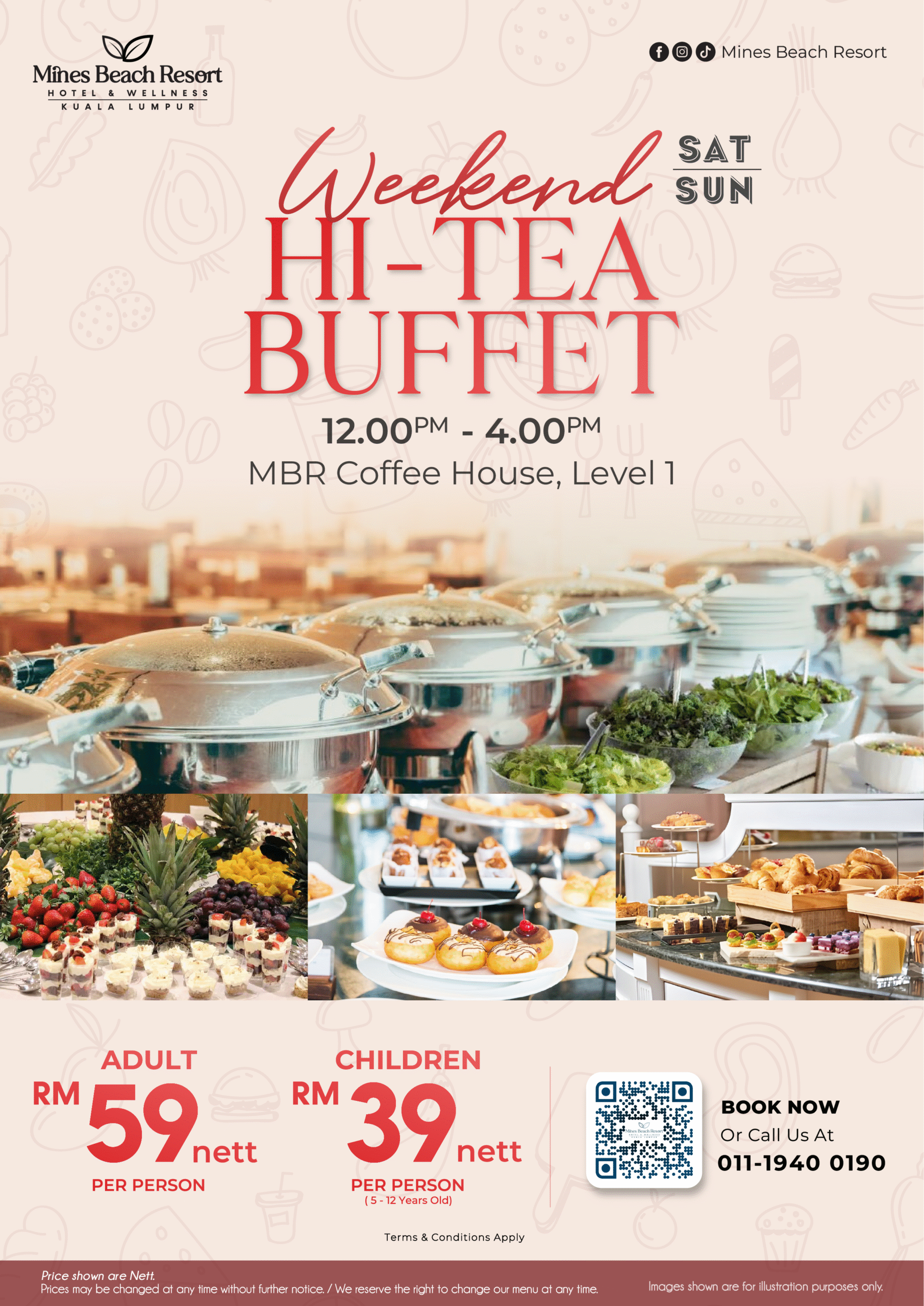 Weekend Hi-Tea - Mines Beach Resort